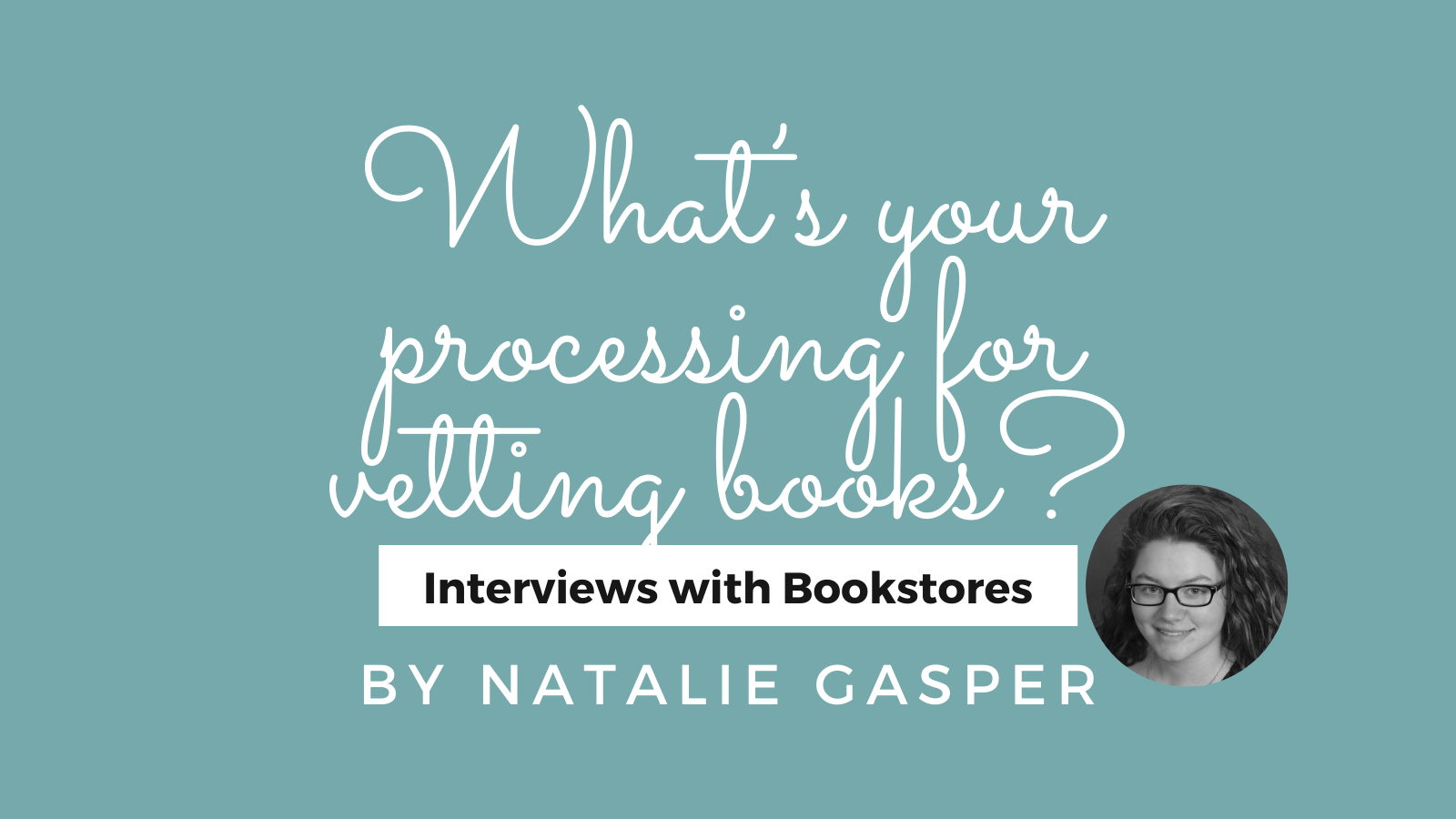 What’s your processing for vetting books? - The Nasiona