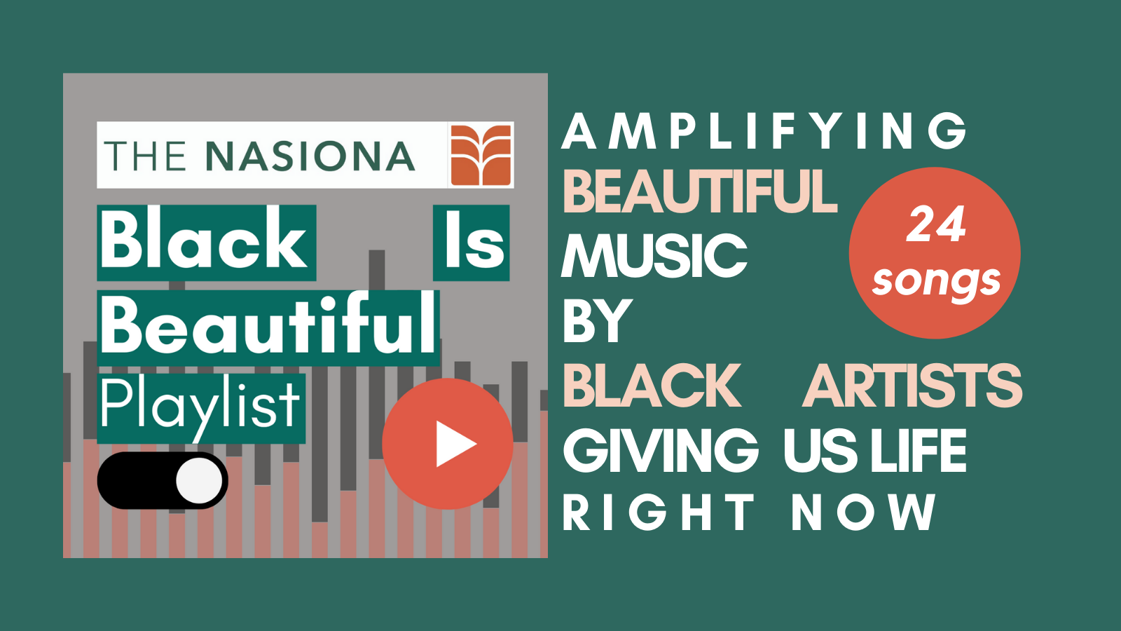 The Nasiona’s Black Is Beautiful Playlist - The Nasiona